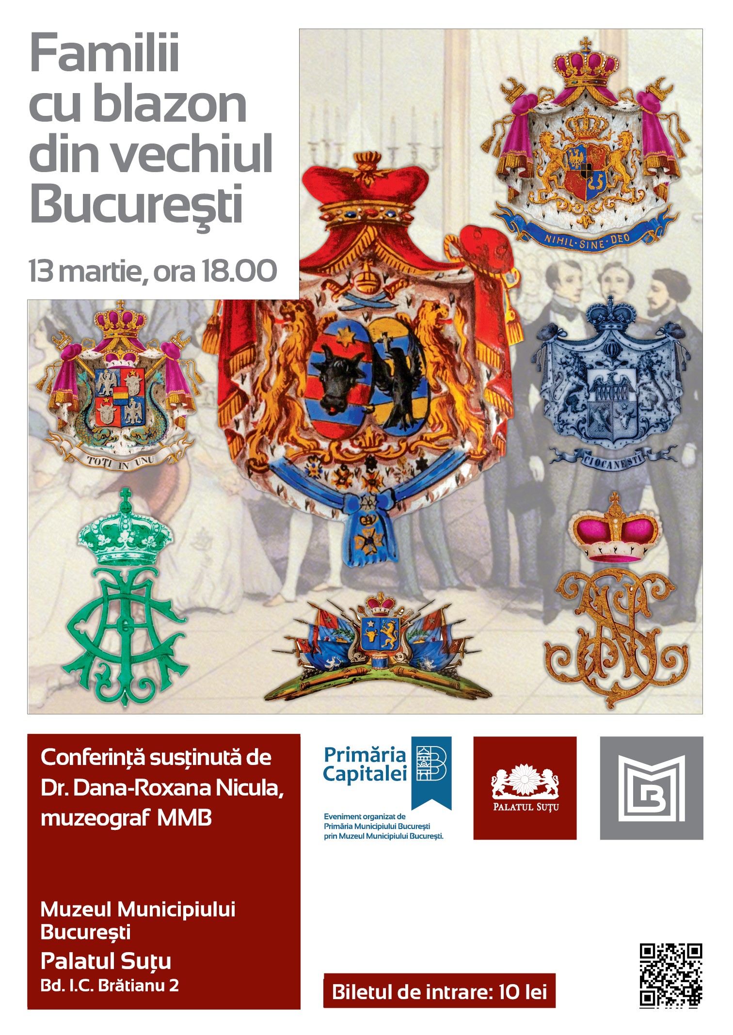 Conferință despre familiile cu blazon din vechiul București – Muzeul ...