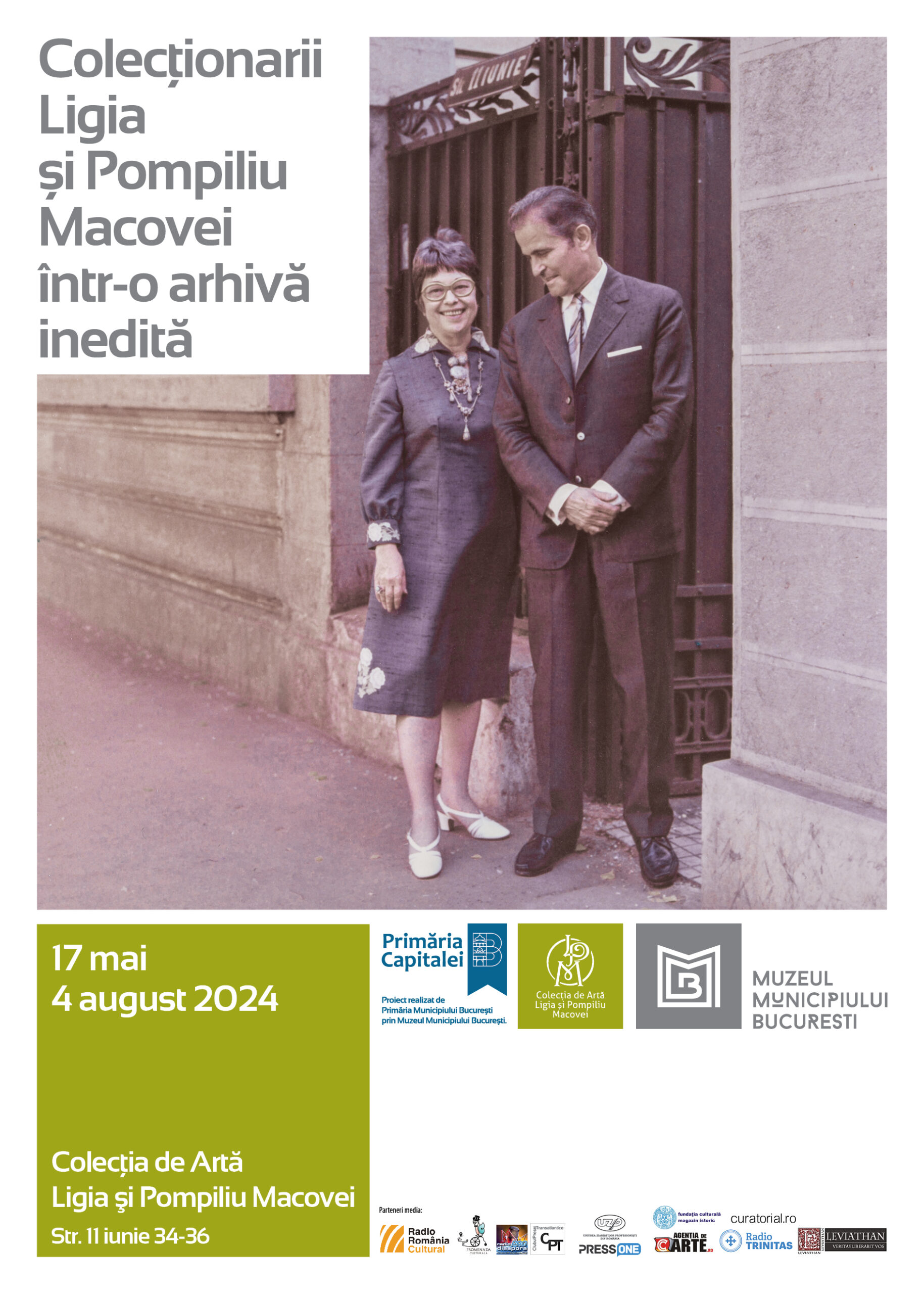 Medalion expozițional: „Colecționarii Ligia și Pompiliu Macovei într-o ...