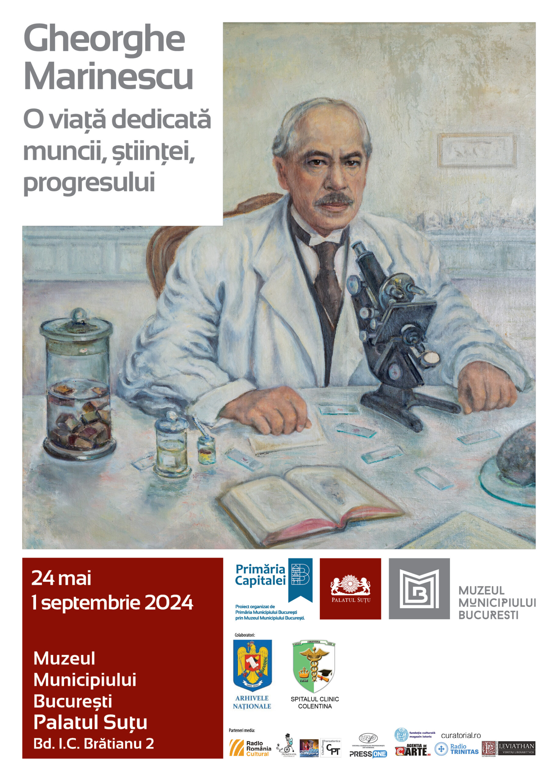 Expoziție tematică la Palatul Suțu: „Gheorghe Marinescu – o viață ...
